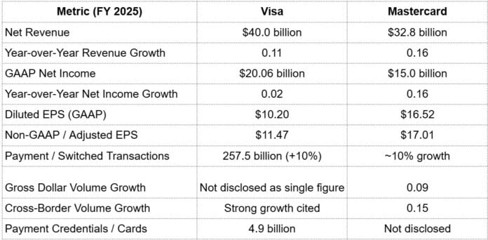Visa vs Mastercard: Strong Earnings Meet Rising Climate Pressure