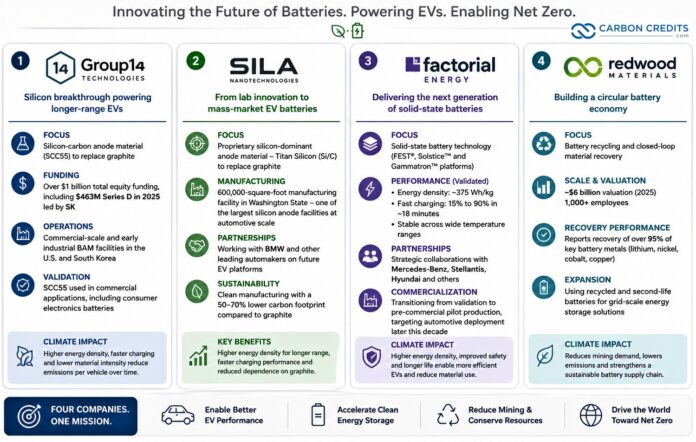 Top 4 Private Battery Tech Companies to Watch in 2026: Powering the EV ...